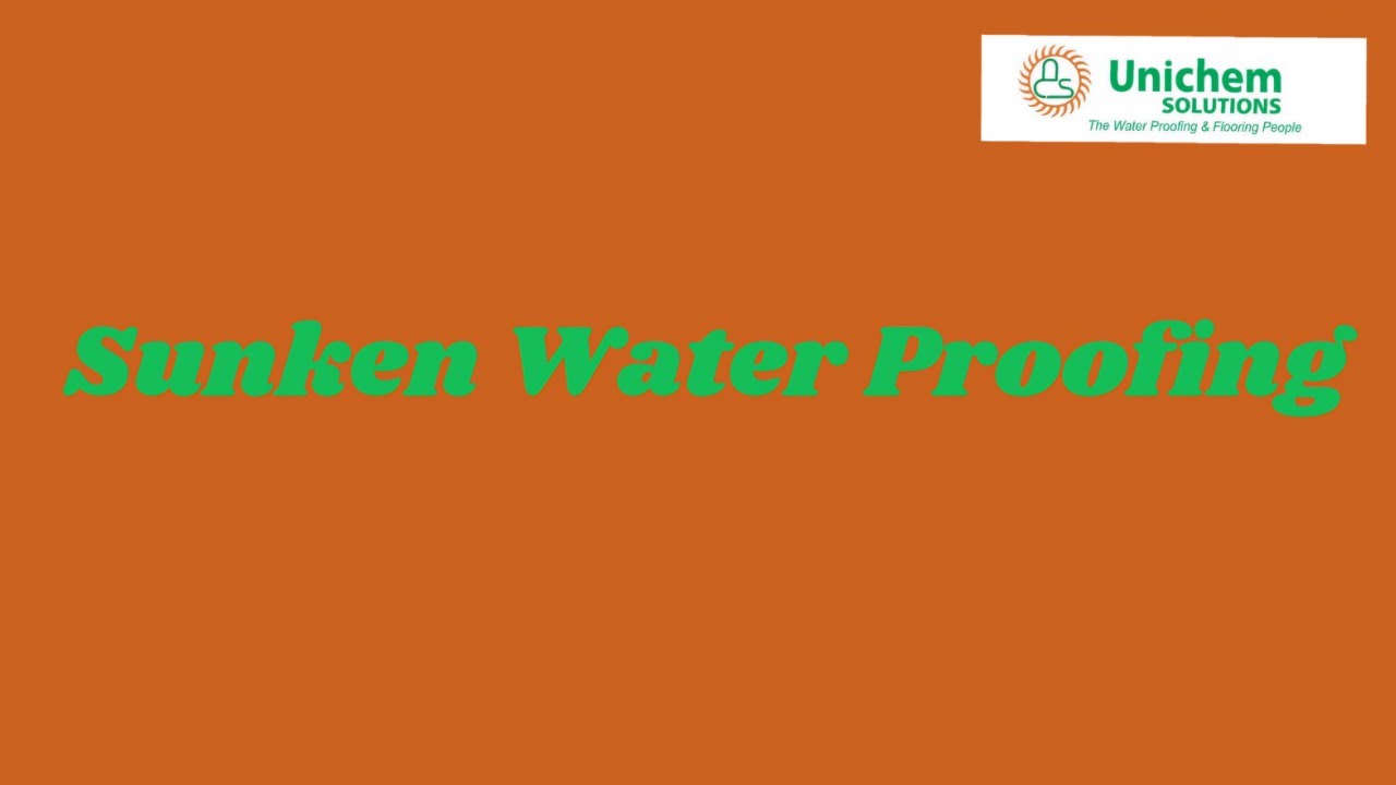 Sunken Slab Waterproofing - Repair Work | On - Site Demonstration - YouTube