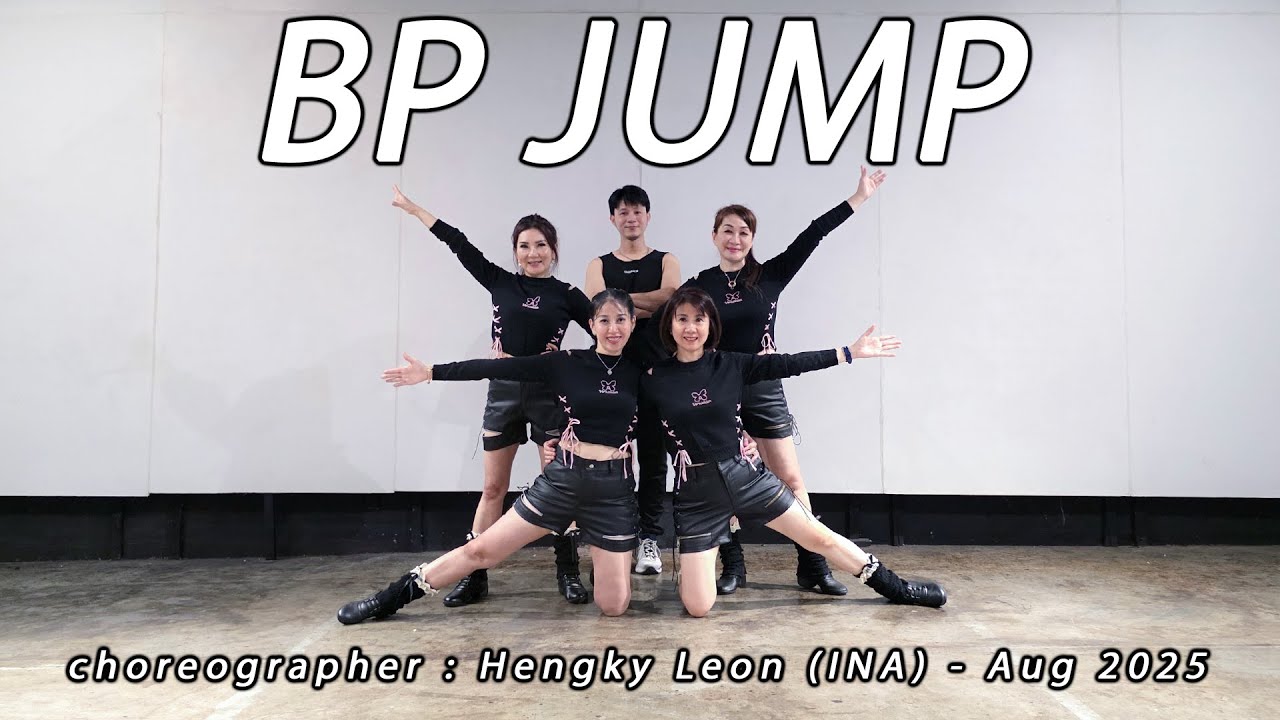 BP JUMP · JUMP 뛰어 - BLACKPINK 블랙핑크 | LINE DANCE | THE ANGELS | Demo ...