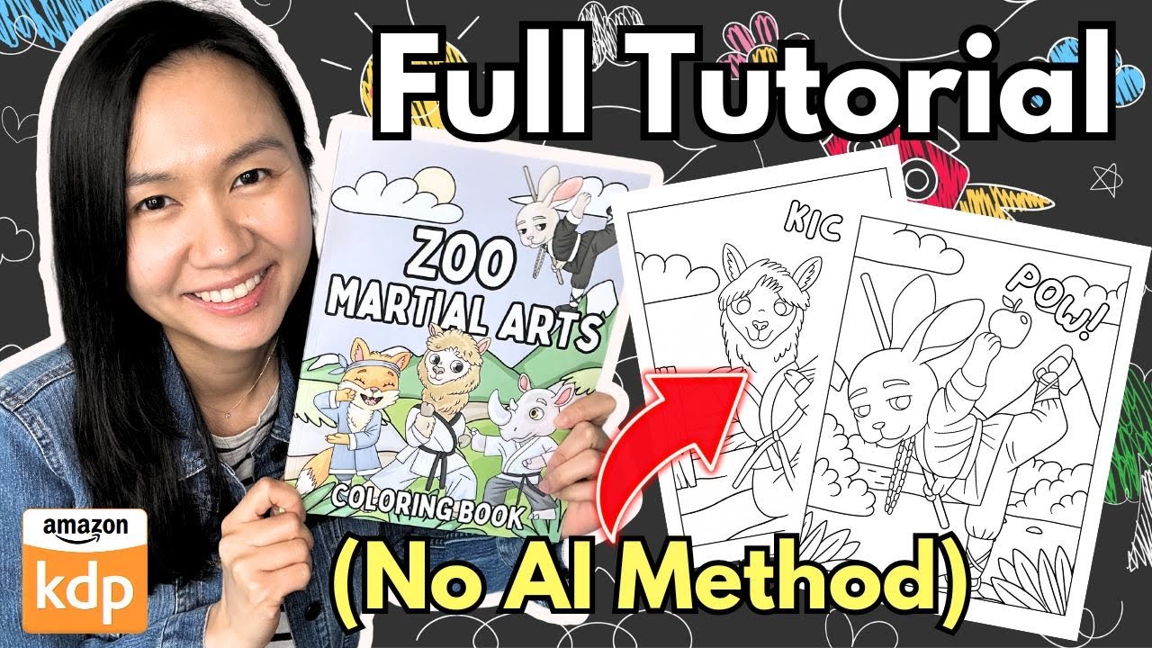 Create Sell Your Own Coloring Book No AI Needed Full Amazon KDP Create Sell Your Own Coloring Book No AI Needed Full Amazon KDP