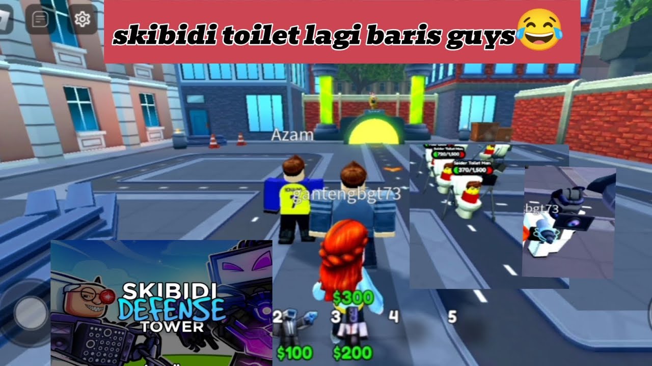 Main Roblox | Skibidi Defense Tower - YouTube