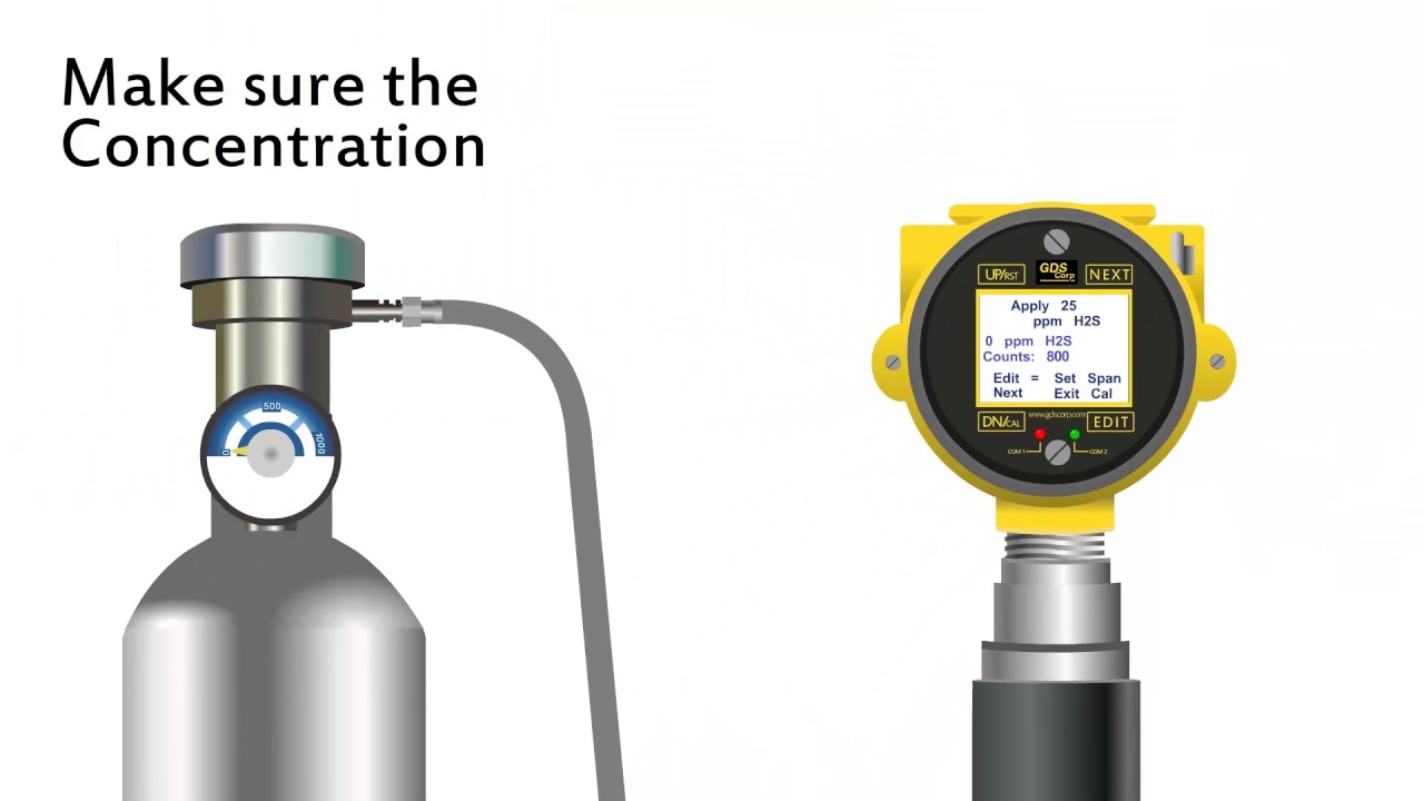 GDS GASMAX CX Gas Detector Calibration - YouTube