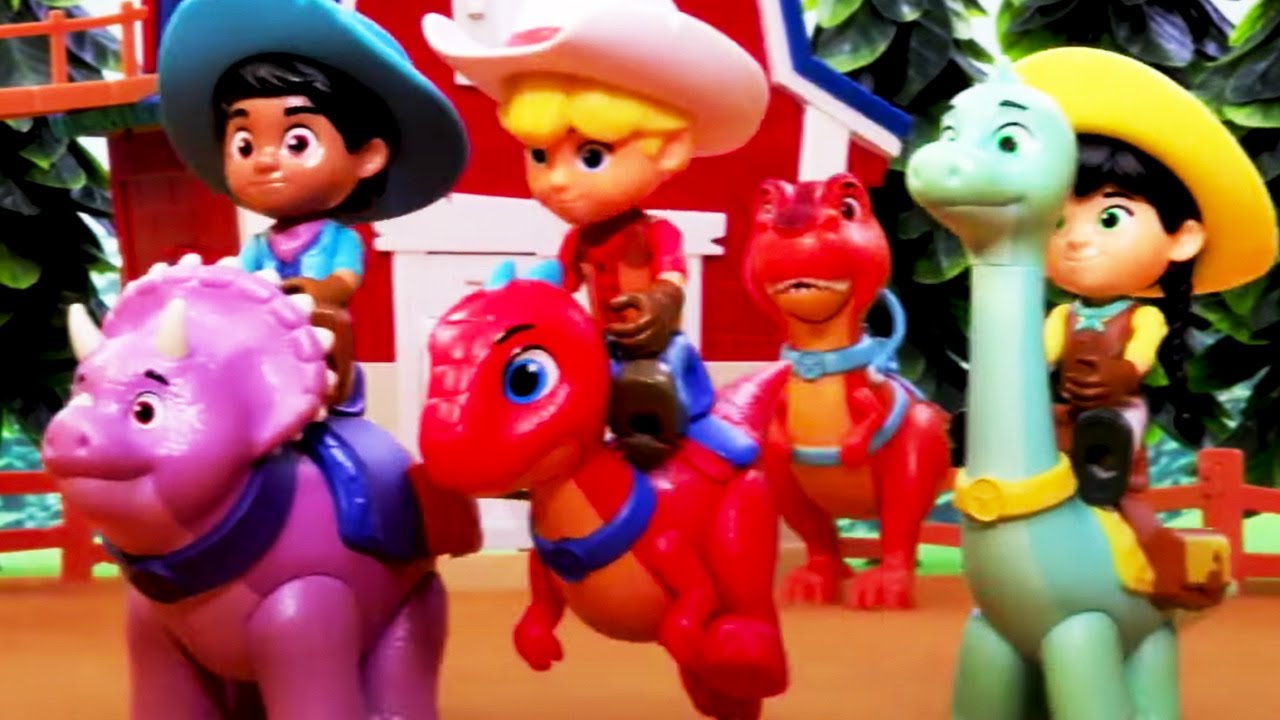 Dino Ranch Song | Dino Ranch | Dinosaur Toys - YouTube