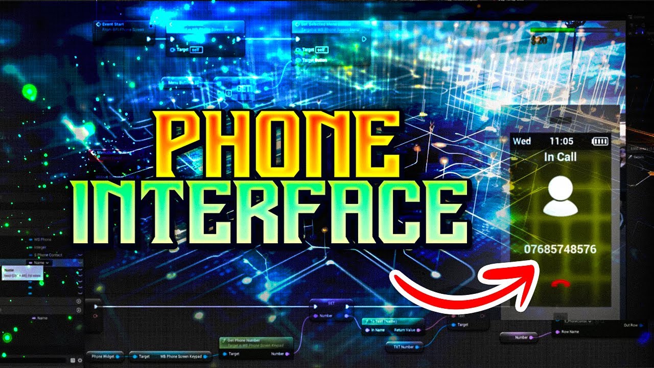 Creating an In-Game Phone System for Unreal Engine 5 - YouTube