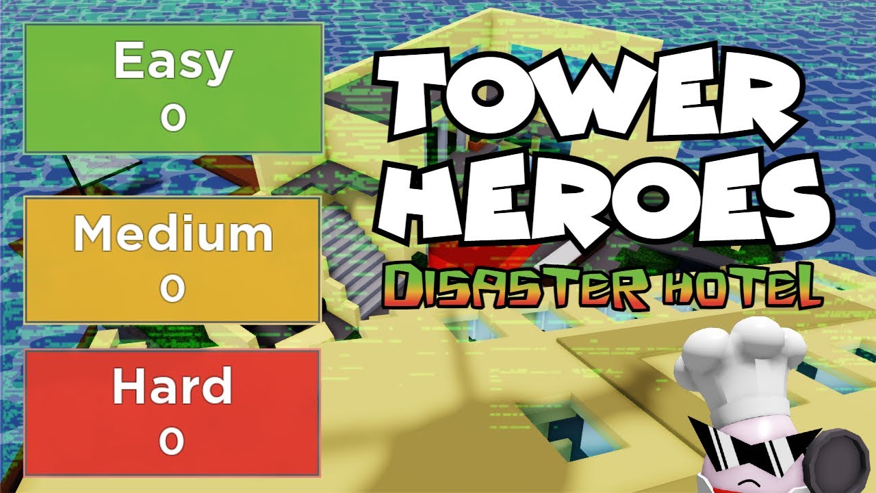 Taking On the Disaster Hotel •Tower Heroes• | Roblox - YouTube