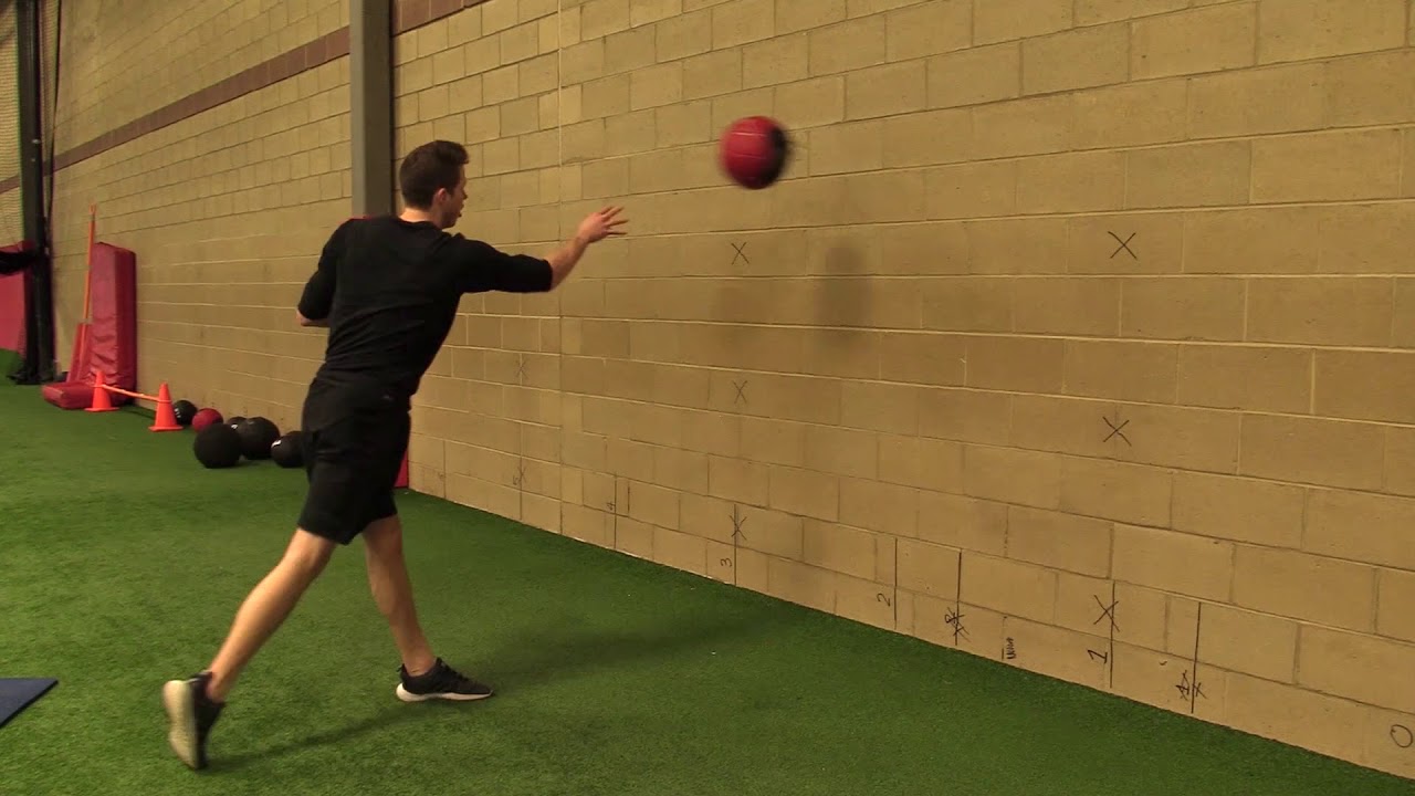 Stepping 1 Arm Chest Pass - YouTube