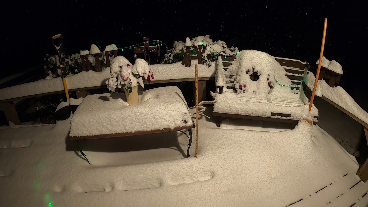 December Snow Storm 2020 - YouTube