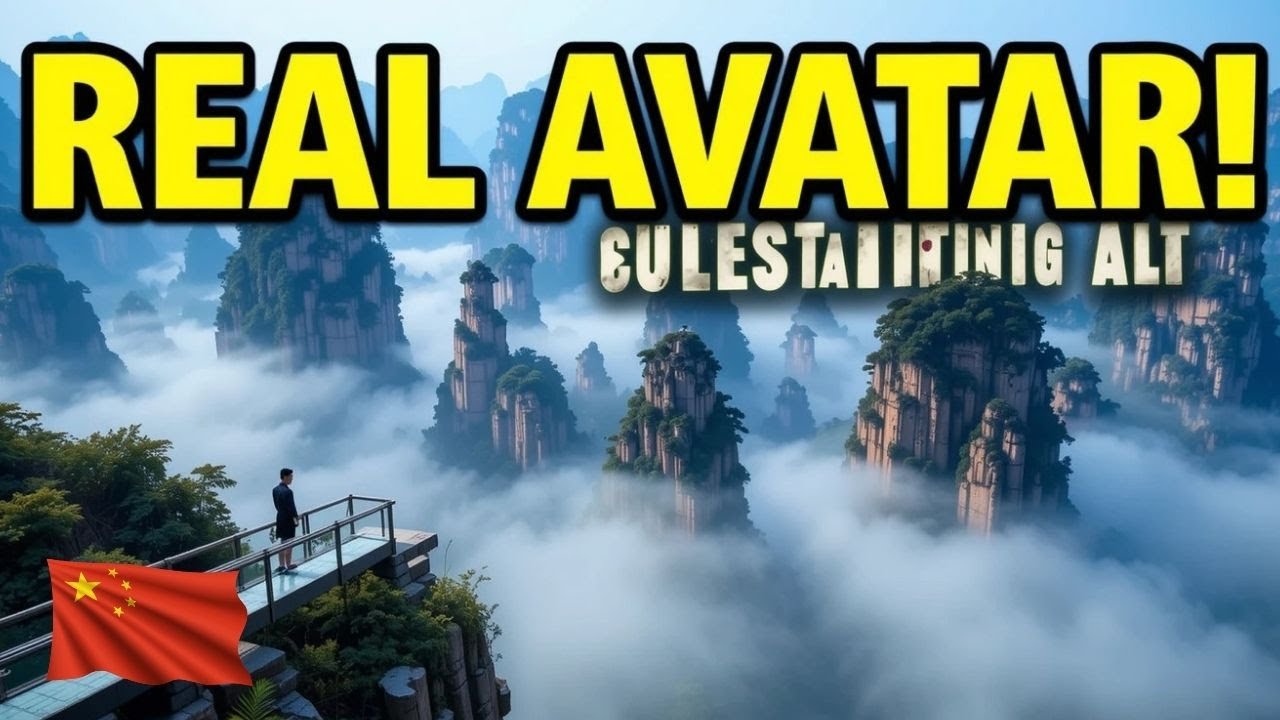 Zhangjiajie National Forest Park The Real Life Avatar Mountains - YouTube