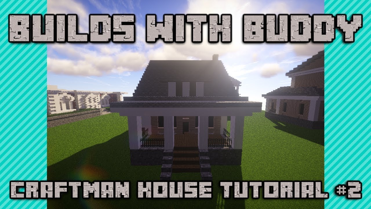 Minecraft - Small Craftsman House Tutorial #2 - YouTube