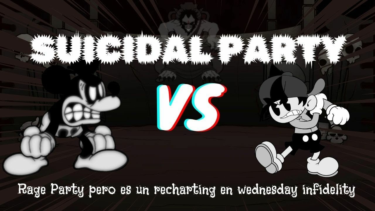 Suicidal Party Rage Party pero es un recharting - YouTube