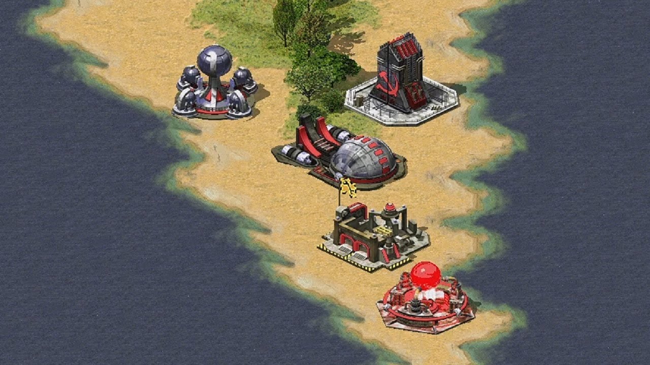 Red Alert 2 - Eagle Island 2-8 (Super Weapons) Good Game - YouTube