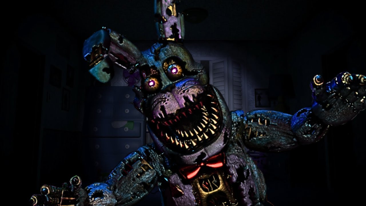 BONNIE'S BACK??? (FNAF 4- part 2) - YouTube