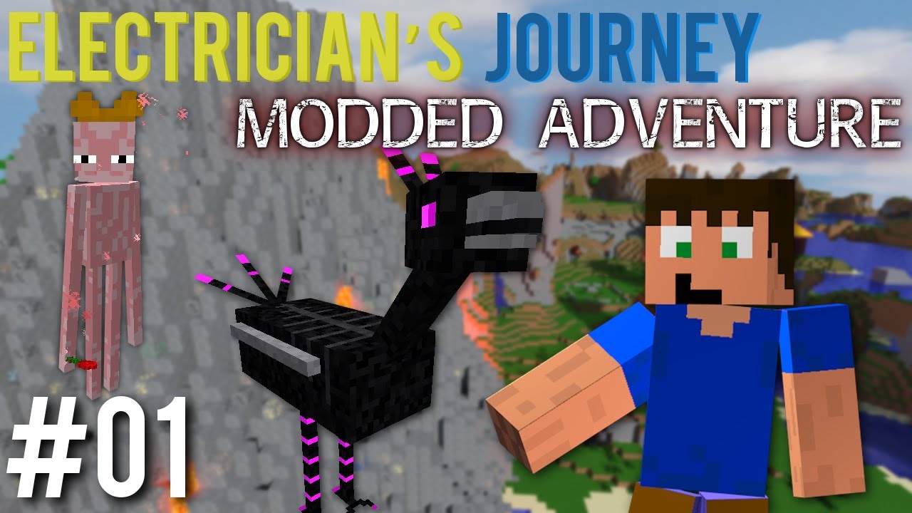 Minecraft: Electricians Journey Mod Pack Ep. 1 - I'm All In - YouTube