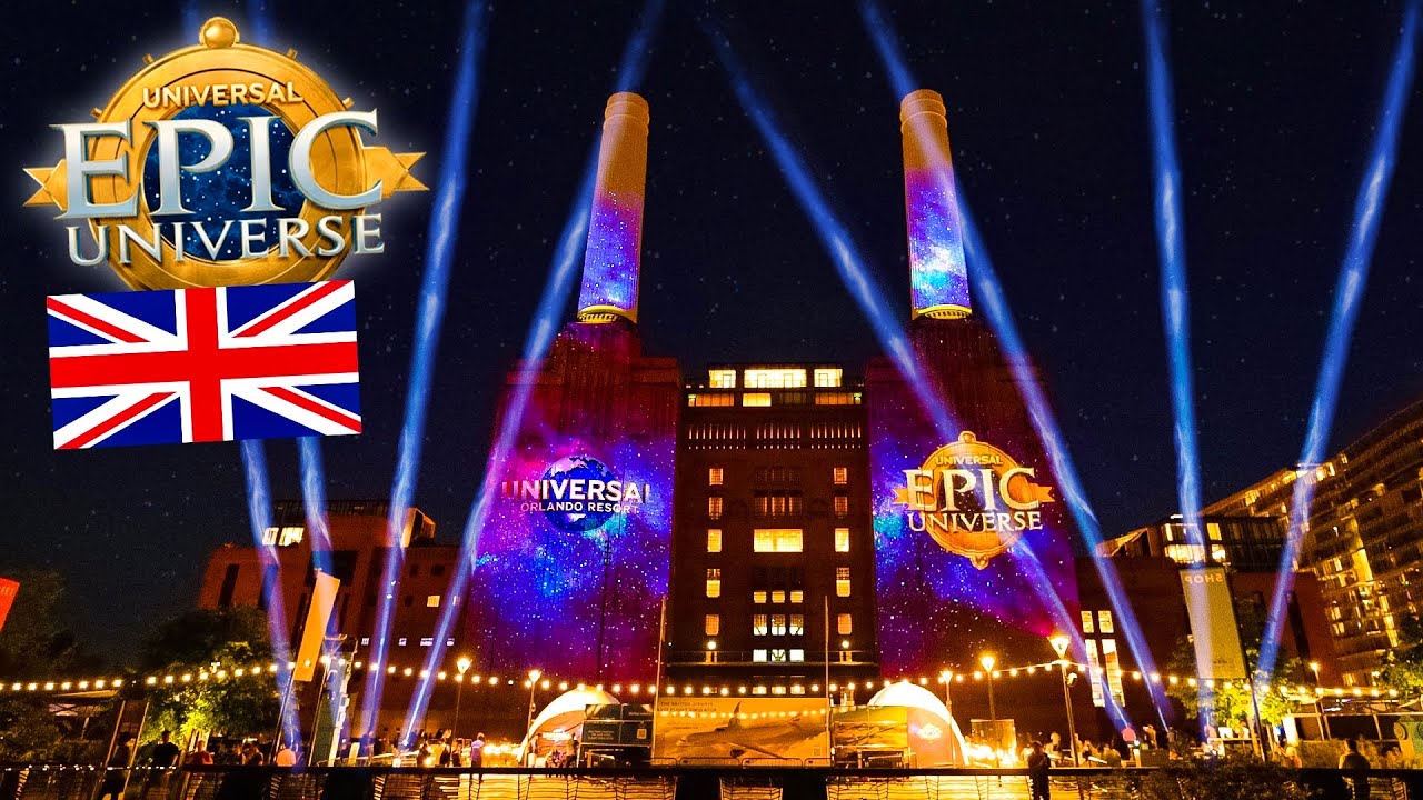 Universal's EPIC UNIVERSE in LONDON! (4K) - YouTube