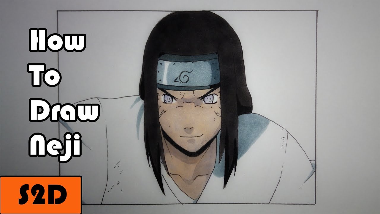 How To Draw Neji - YouTube
