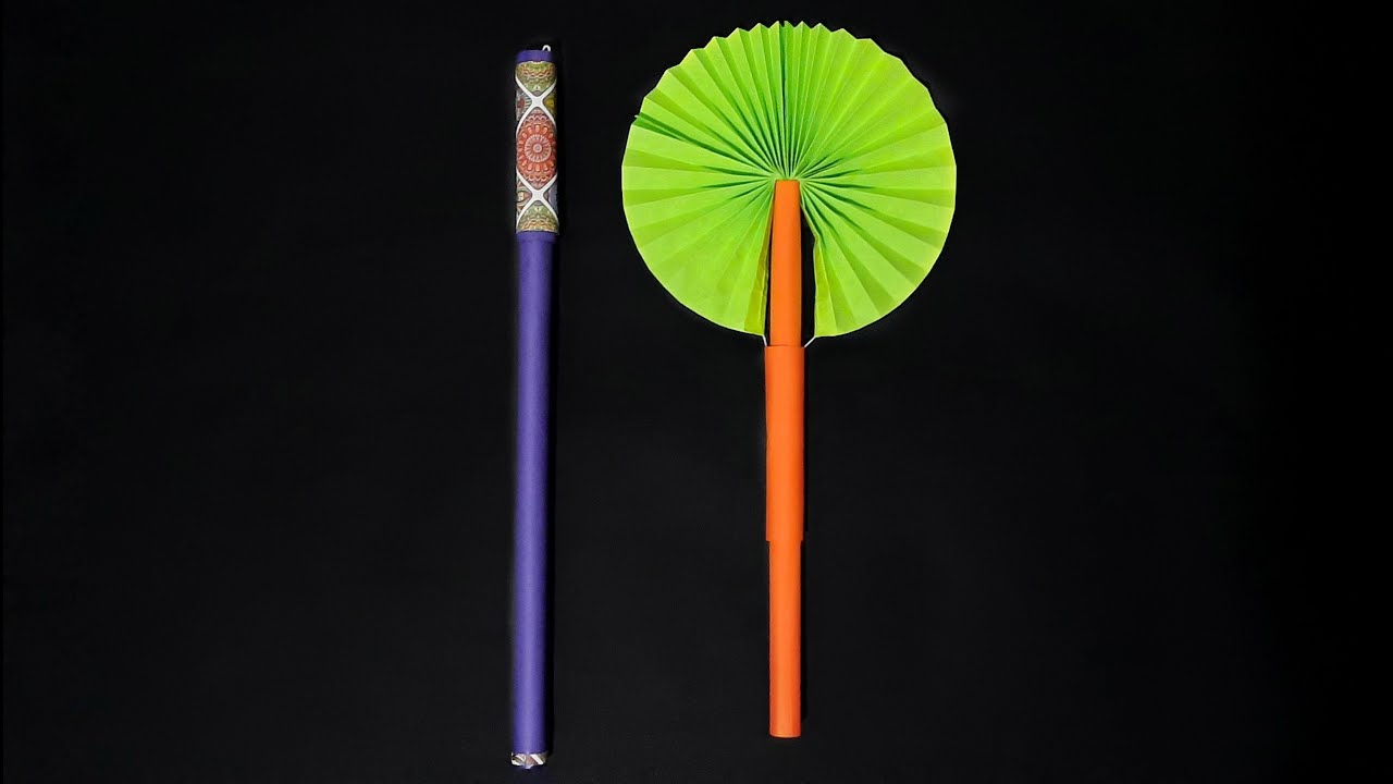 HOW TO MAKE EASY PAPER MAGIC FAN.... K!dSpecial -100 23 JULY 2020 - YouTube