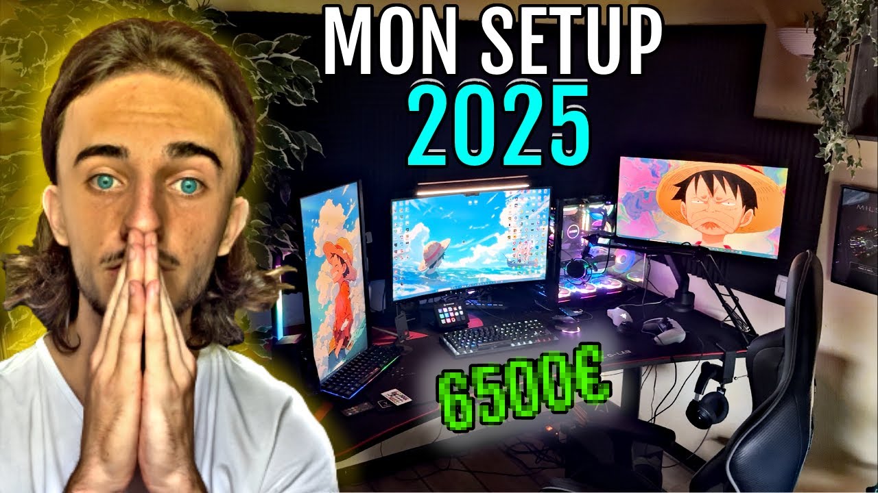 MON INCROYABLE SETUP 2025 !! - YouTube
