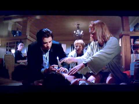 Pulp Fiction Adrenaline shot scene - YouTube