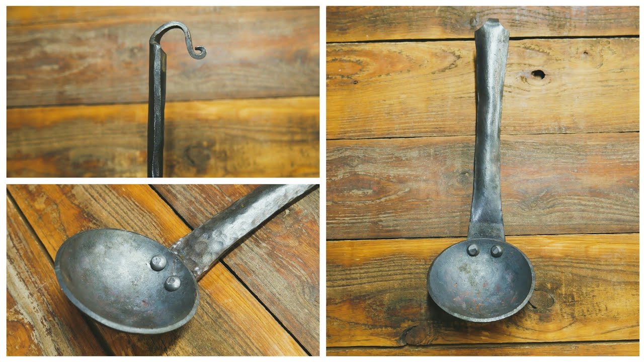 How to Forge a Hook Tail Ladle - YouTube