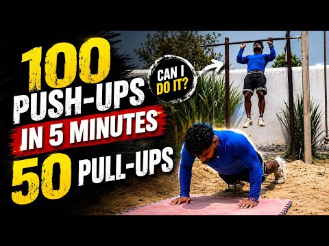 “5 Minutes Challenge: 100 Push-Ups & 50 Pull-Ups | Extreme endurance Test”