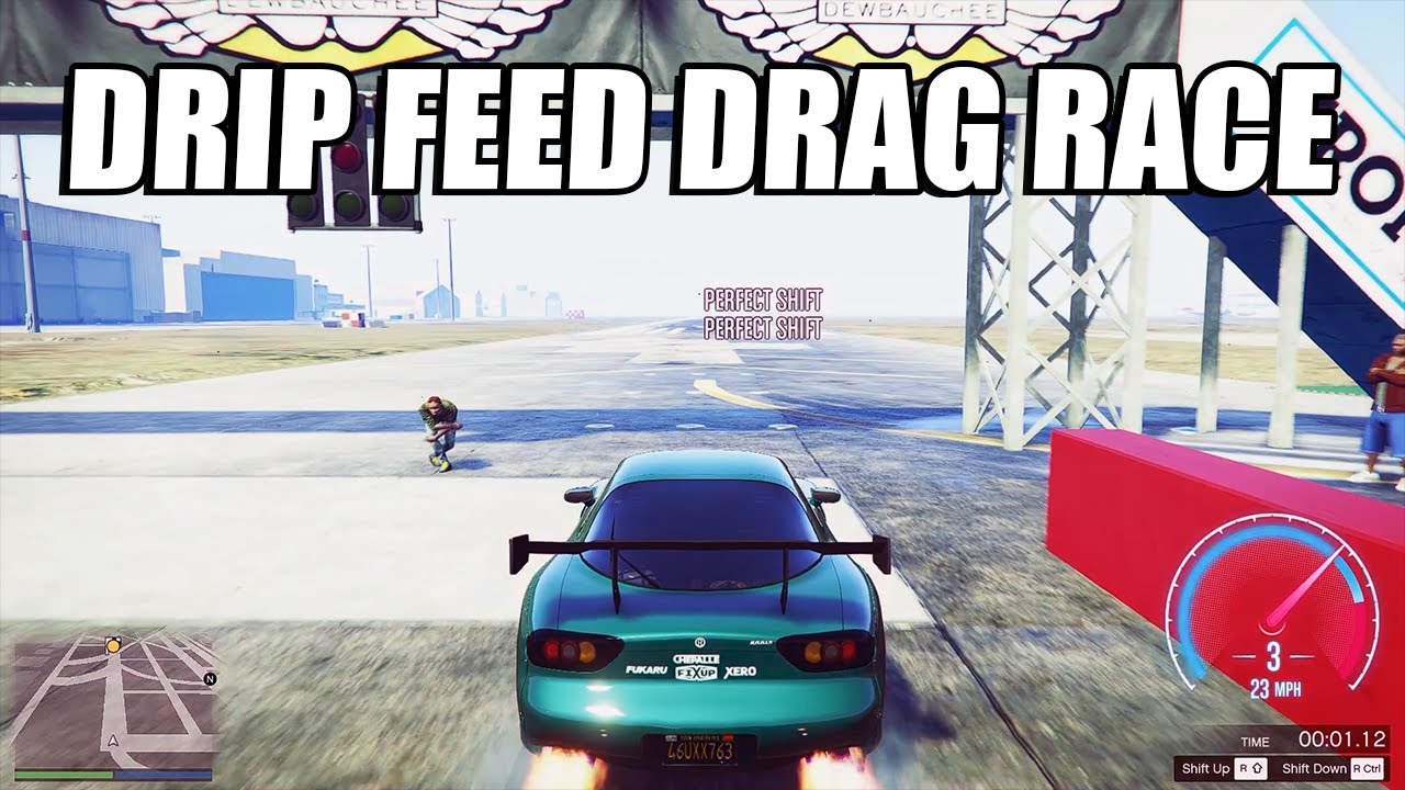 The Unrelease/Drip Feed Drag Race *nfs pro street intensifies* - YouTube