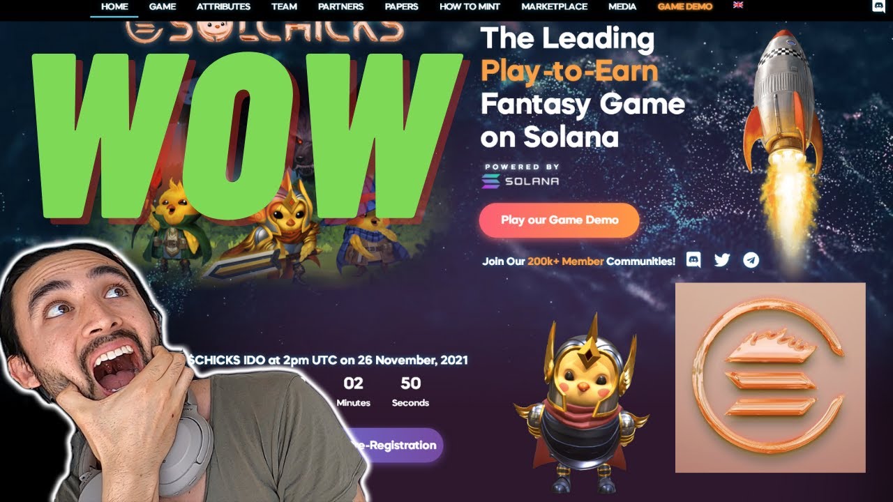SOLCHICKS DEMO GAMEPLAY! THIS IS THE BIGGEST SOLANA NFT BLOCKCHAIN GAME ...