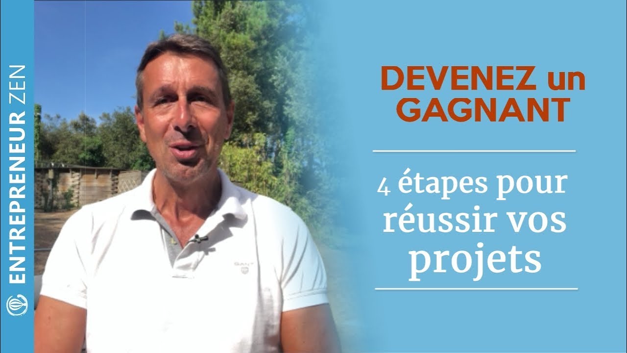 4 étapes pour réussir vos projets - YouTube