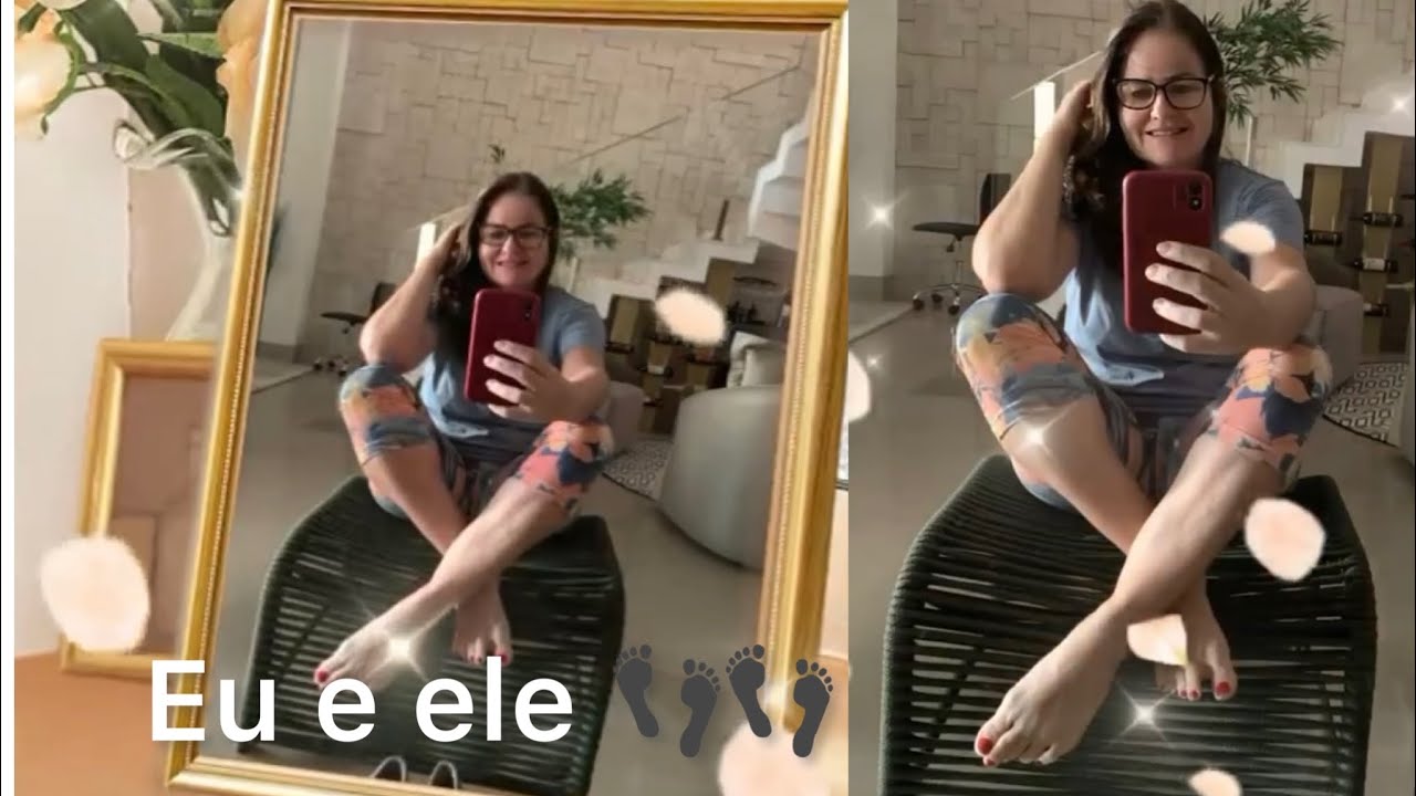 Eu e ele #pezinho #pezinhosdeprincesa - YouTube