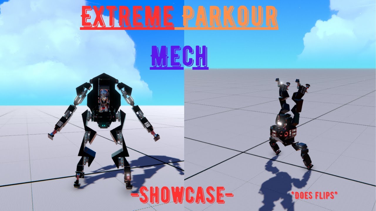 I Made an Extreme Parkour Mech In Trailmakers! - YouTube