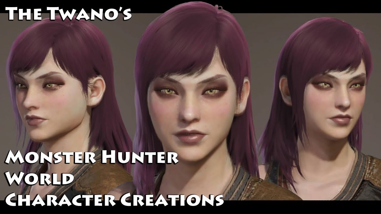 Monster Hunter World - Character Creation (Cute Female) #67 - YouTube