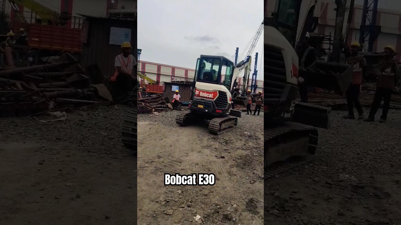 #bobcat Mini excavator E30 machine video like comment share subscribe ...