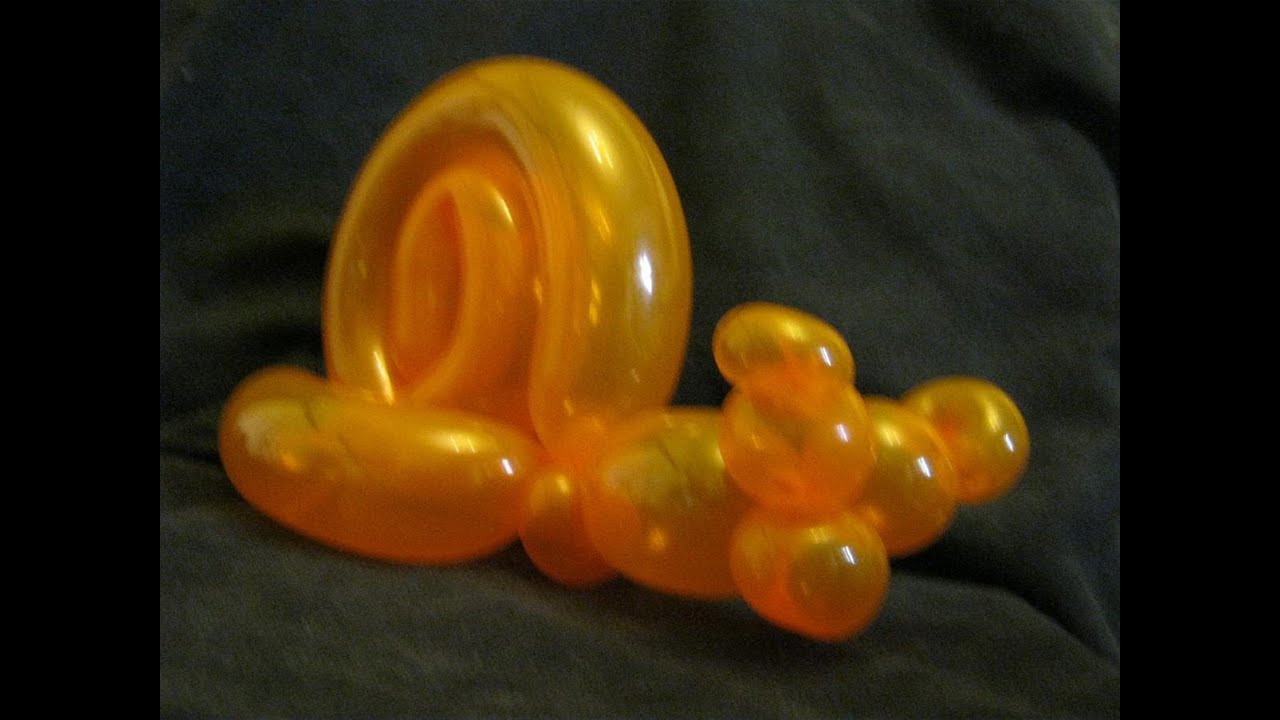How to make a Balloon Snail with one 260Q - YouTube
