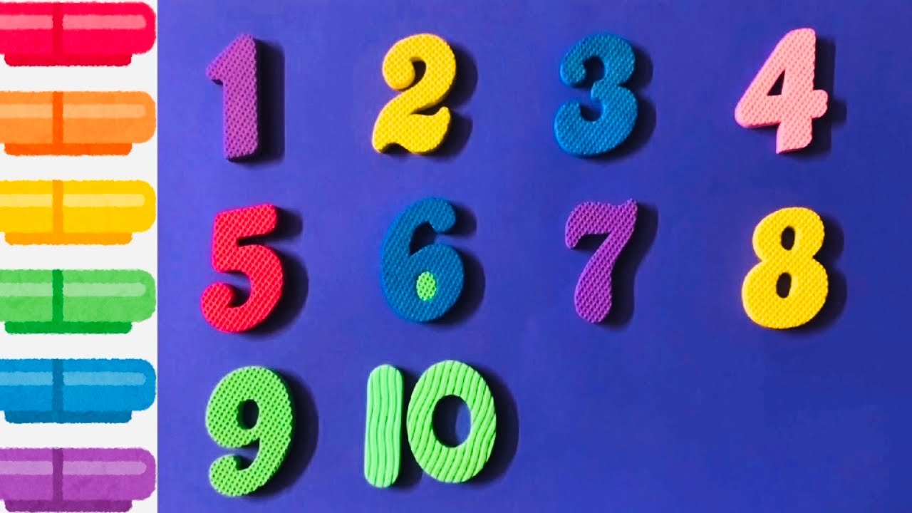 1-10 number | 1-10 counting | number song | number for kids | counting ...