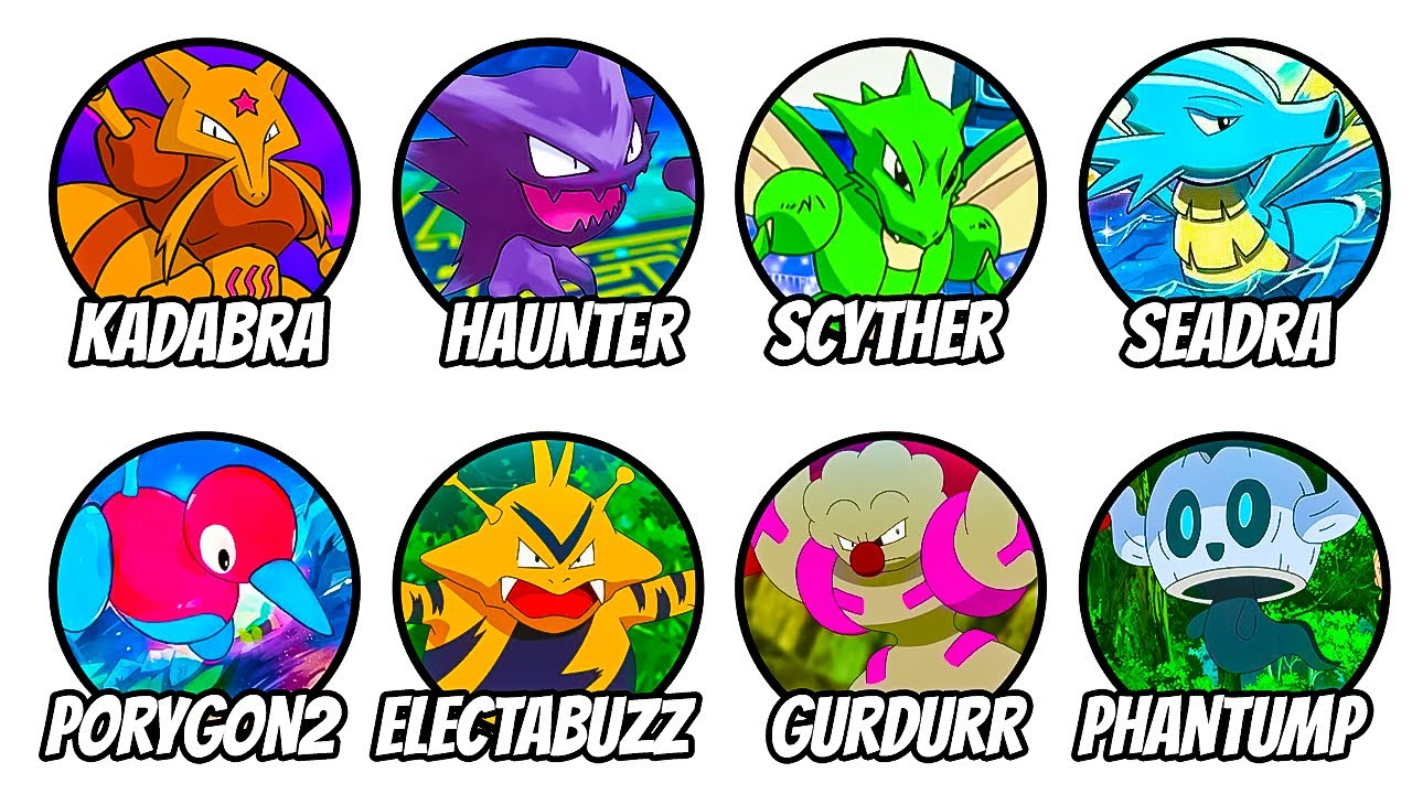 Every Pokémon That Evolves by Trading Explained in 23 Minutes - YouTube