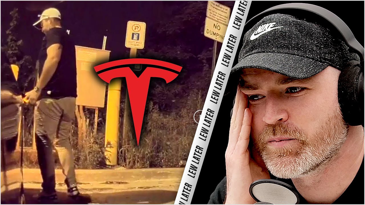 NEVER Unplug A Stranger's Tesla - YouTube