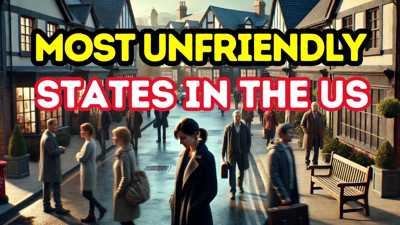 Top 10 Most Unfriendly States in the US 2024 - YouTube