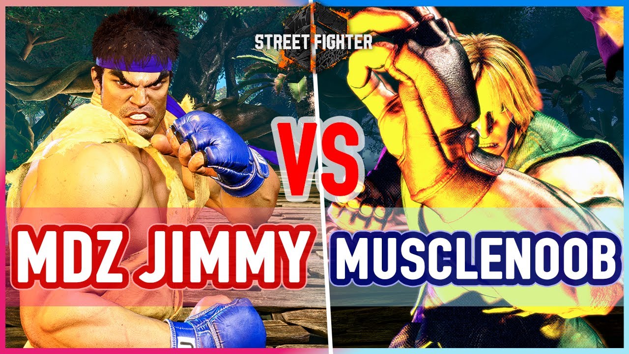 SF6 🔥 MDZ Jimmy (Ryu) vs Musclenoob (Ken) 🔥 Street Fighter 6 - YouTube