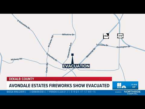 Avondale Estates fireworks celebration evacuated after celebratory gunfire