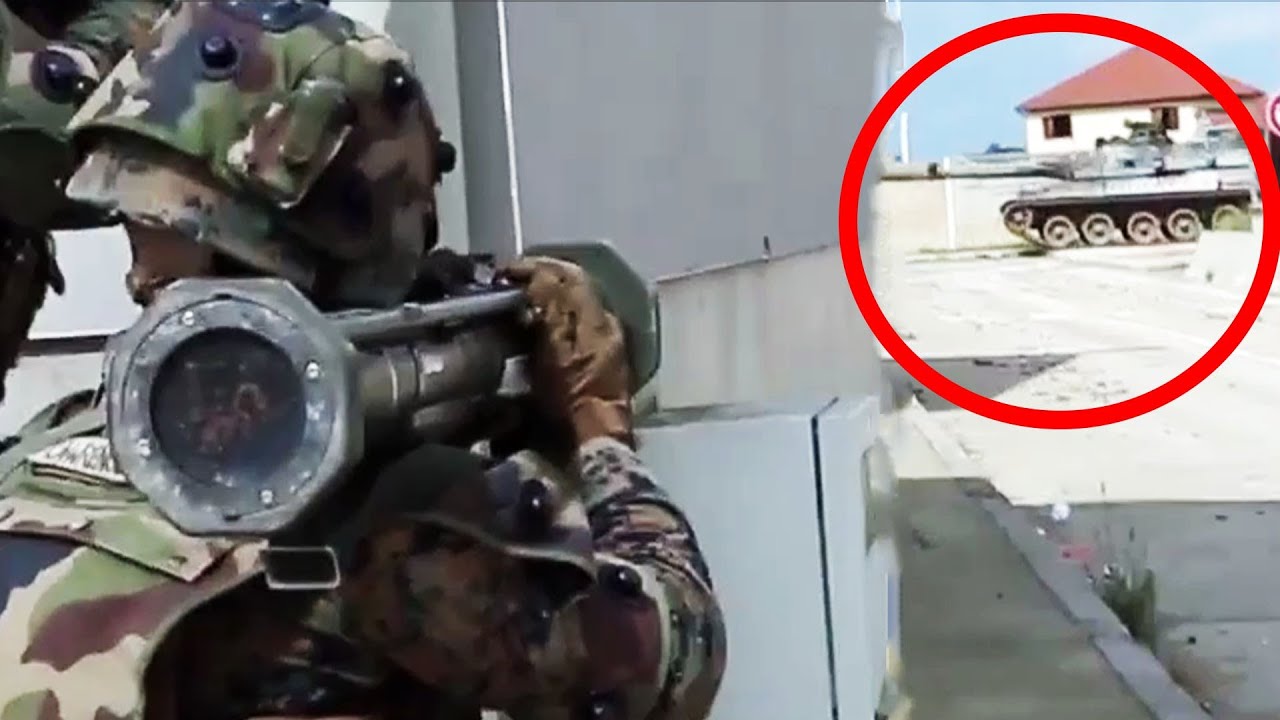 US Marines & French Army Use Famas Assault Rifles In Heavy Urban Combat ...