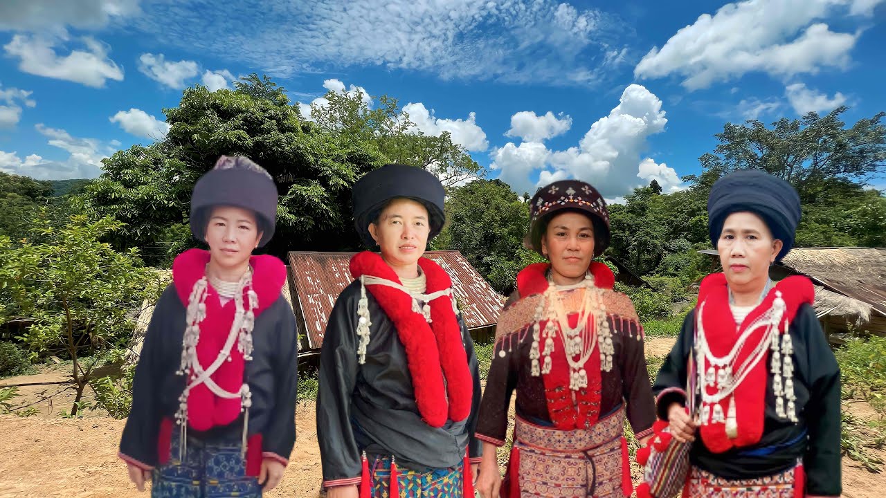 รำเกี่ยวกับชีวิตประจำวันของสาวๆ(khaesiew saetern) - YouTube