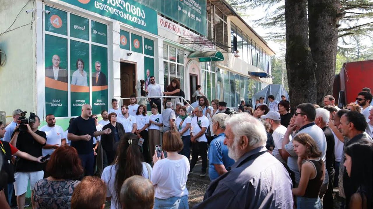 მარტვილი ხობი ფოთი კოალიცია ცვლილებისთვის ლიდერებმა სამეგრელოში
