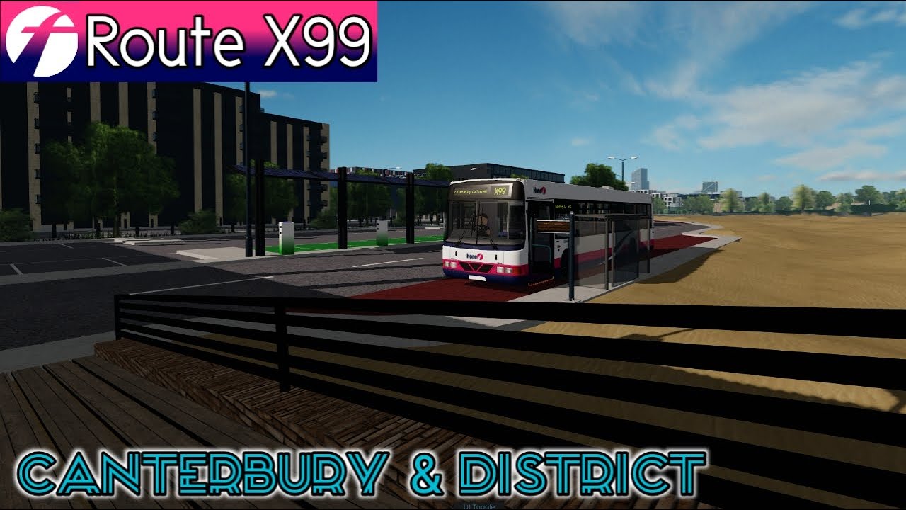 First Bus Wright Renown - Canterbury & District route X99 - YouTube
