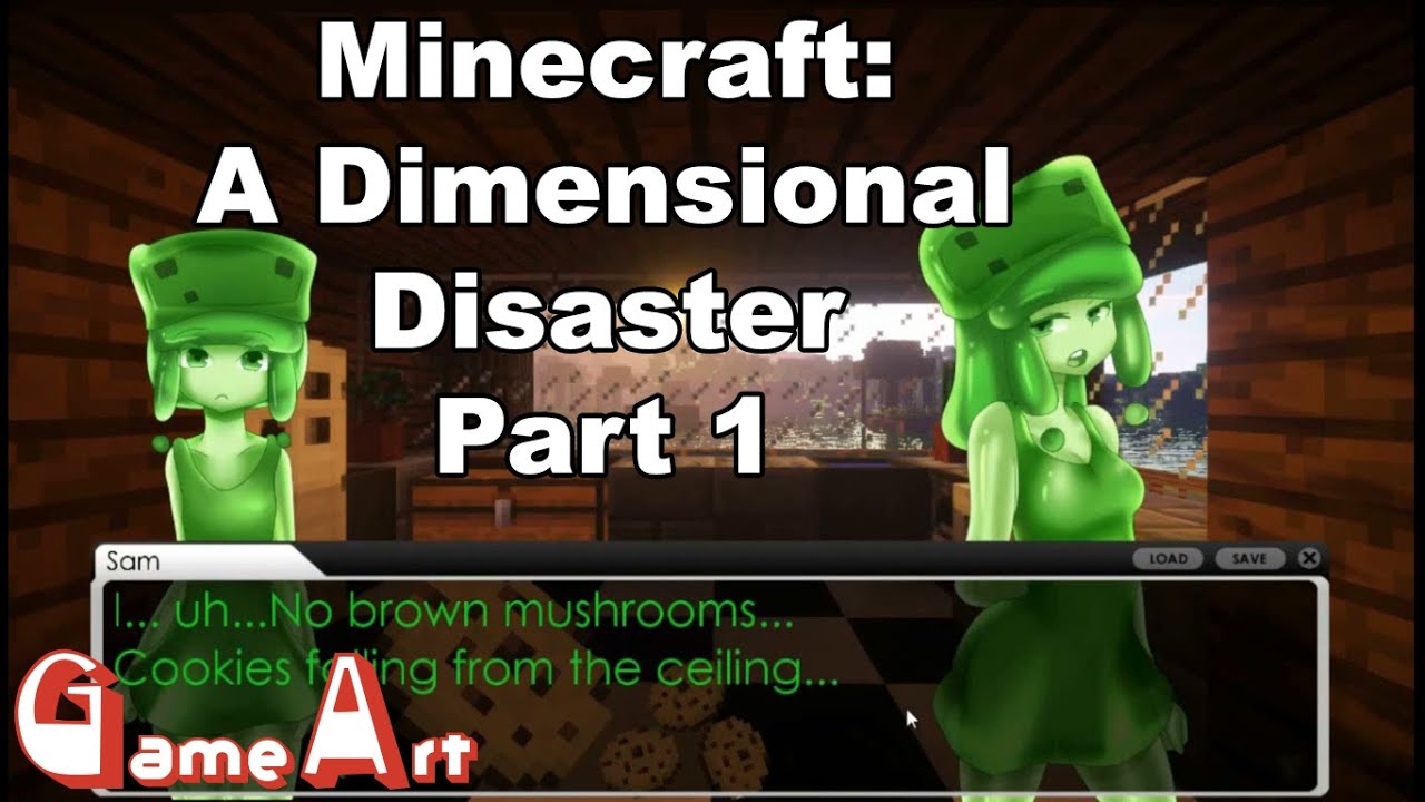 GameArt - Minecraft: A Dimensional Disaster (Part 1) - YouTube