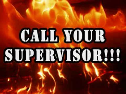 Call Your Supervisor! Pt.2 - YouTube