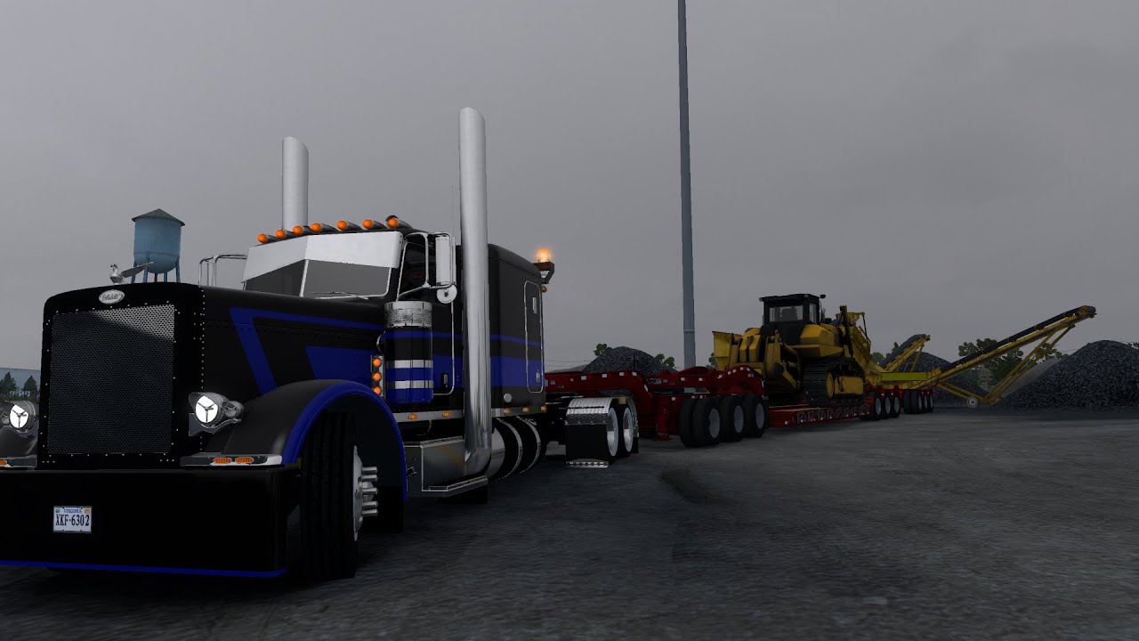 American Truck Sim [ Haterbilt 389 ] [ 1.54 ] [ ATS Expansion ] [ Heavy ...