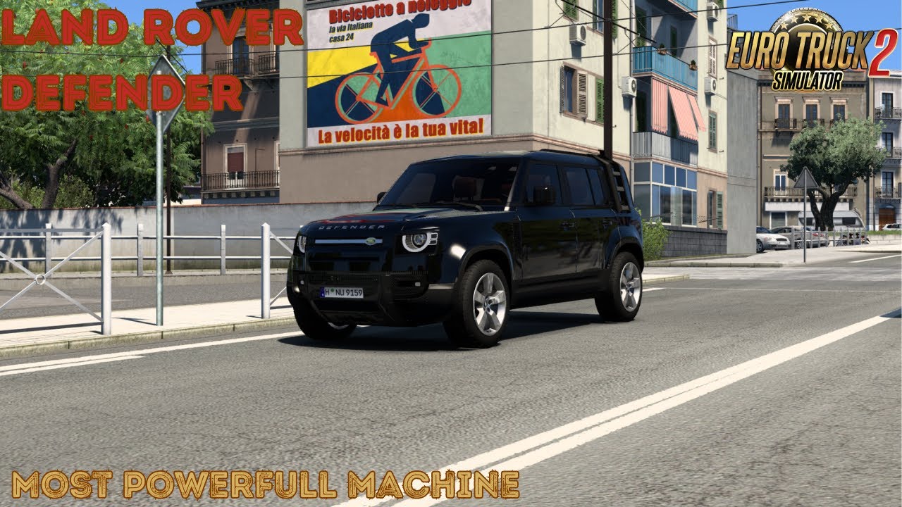 @Ajju0008YT Ki Land Rover Defender In ETS2| #ets2 #eurotrucksimulator2 ...