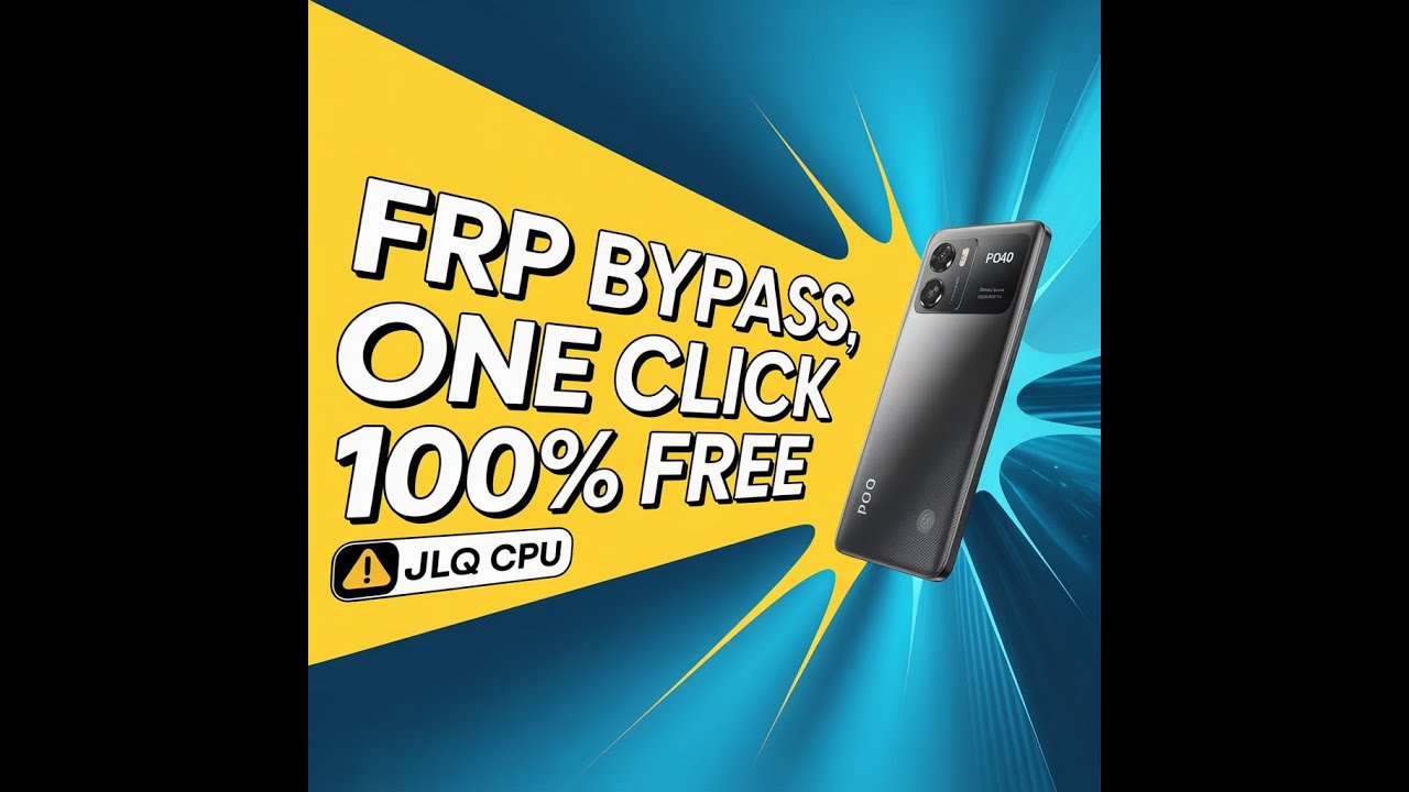 POCO C40 JLQ FRP Bypass 2025 | One Click & Free Method! - YouTube