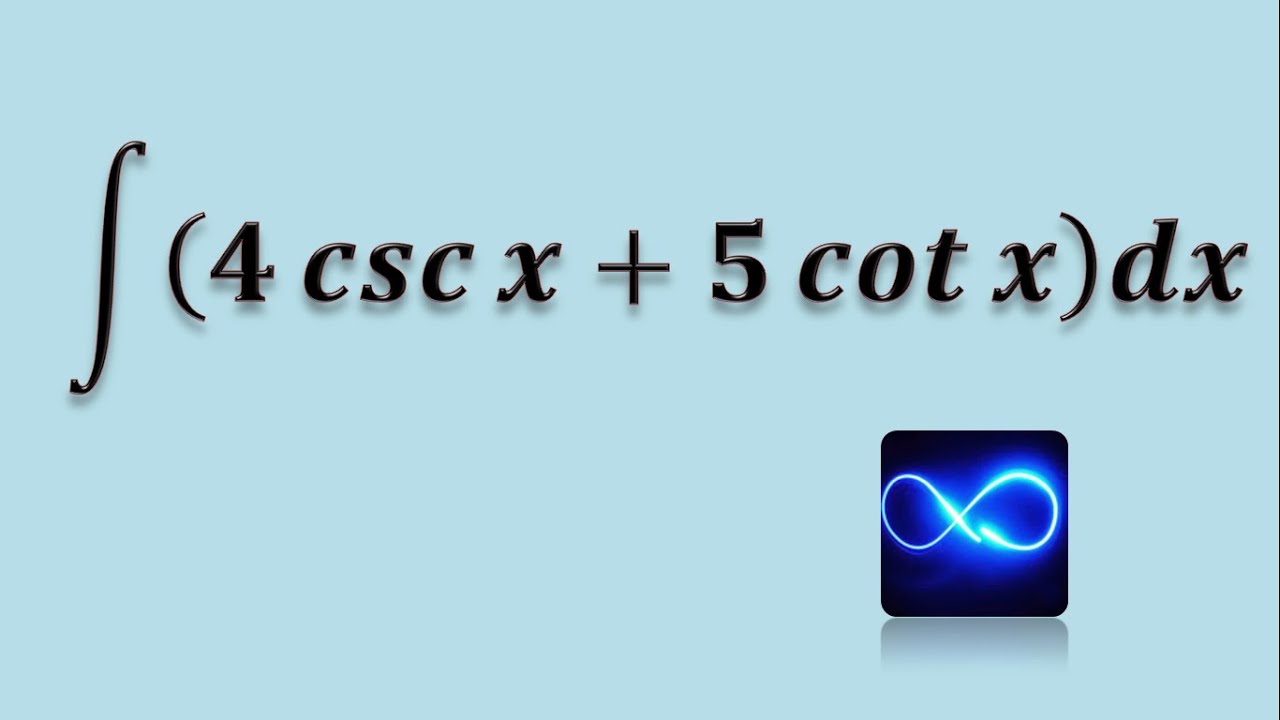 87. Integral de funciones trigonométricas (suma de cosecante y ...