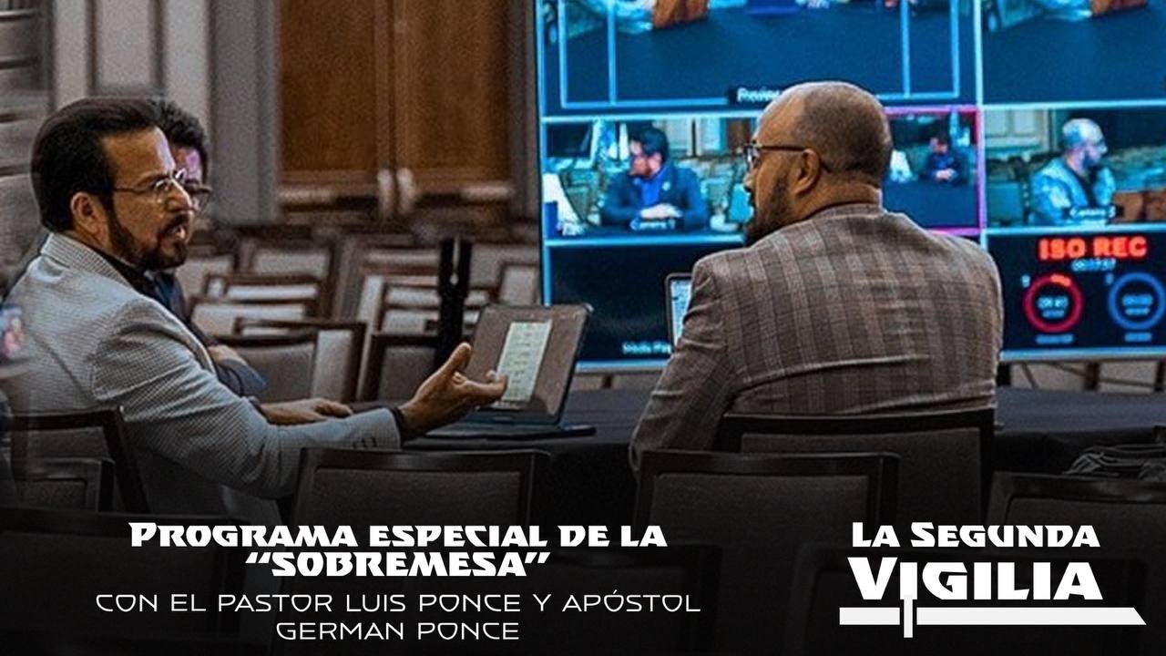 Desde Houston TX. Pastor Luis Ponce y Apostol German Ponce en “La ...