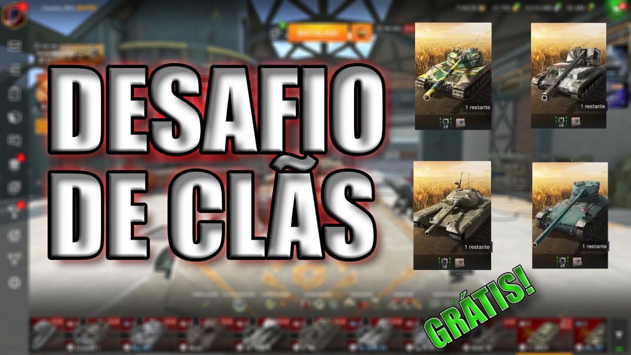 NOVO DESAFIO DE CLÃS ESTÁ MAIS FÁCIL DO QUE NUNCA! | World of Tanks ...