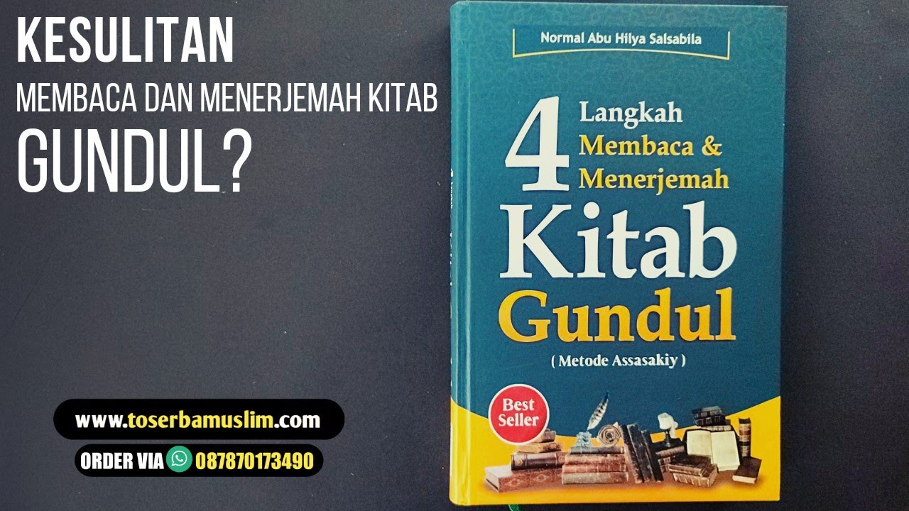 Review Buku 4 Langkah Membaca dan Menerjemah Kitab Gundul (Metode ...